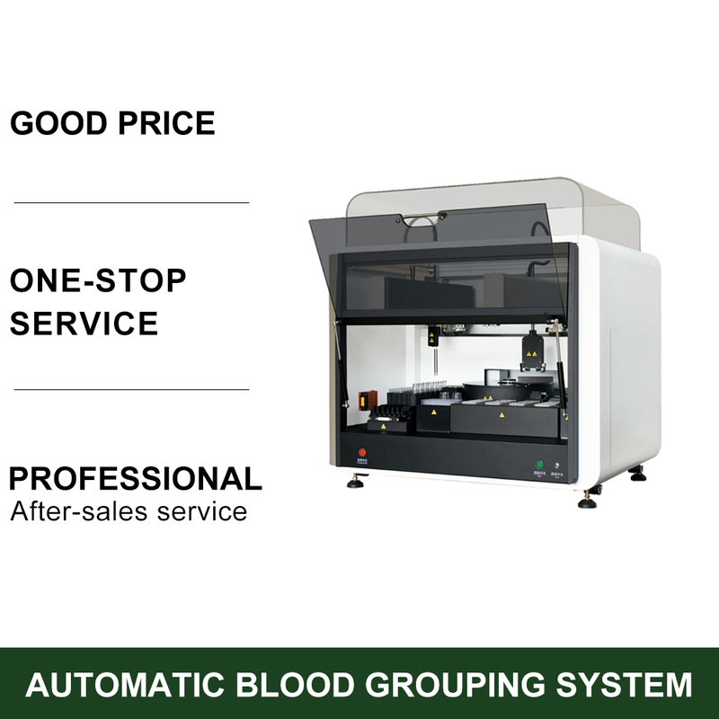 Electric Powered Automated Blood Grouping System Blood Type Test ...